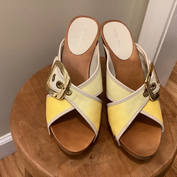 Nine West | Shoes | Ninewest Platform Open Toed Shoes Brand New | Poshmark